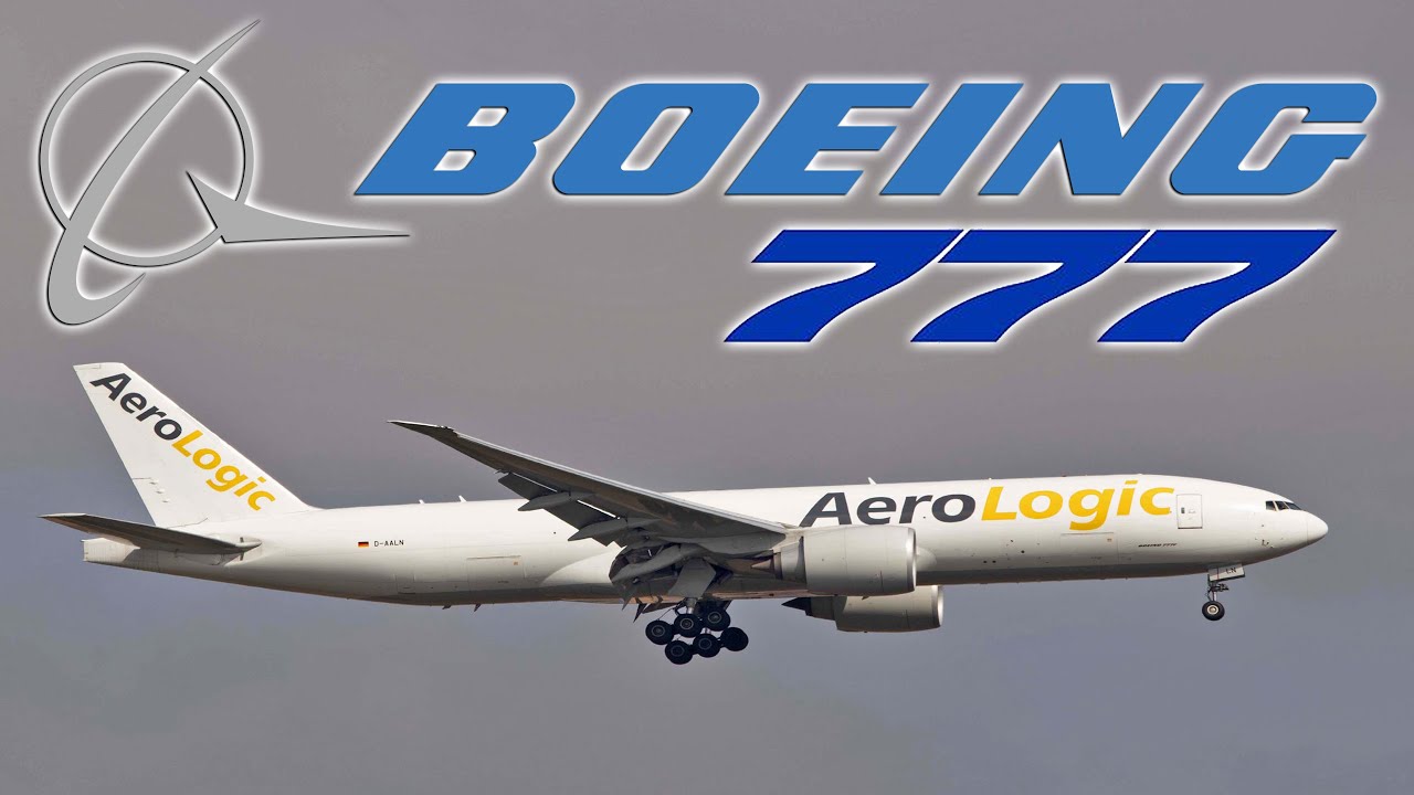 AEROLOGIC Boeing 777-F (B77L), on the Final Approach to Land ...