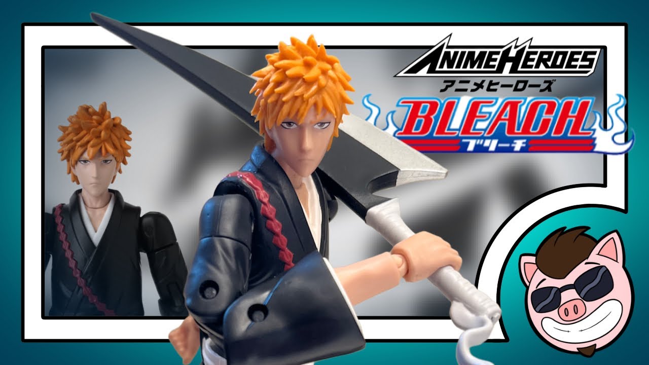 Anime Heroes: Ichigo (Bleach toy review) - YouTube