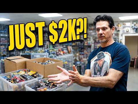 His Toy Collection Stocked Our Entire Store! (Not just one section)