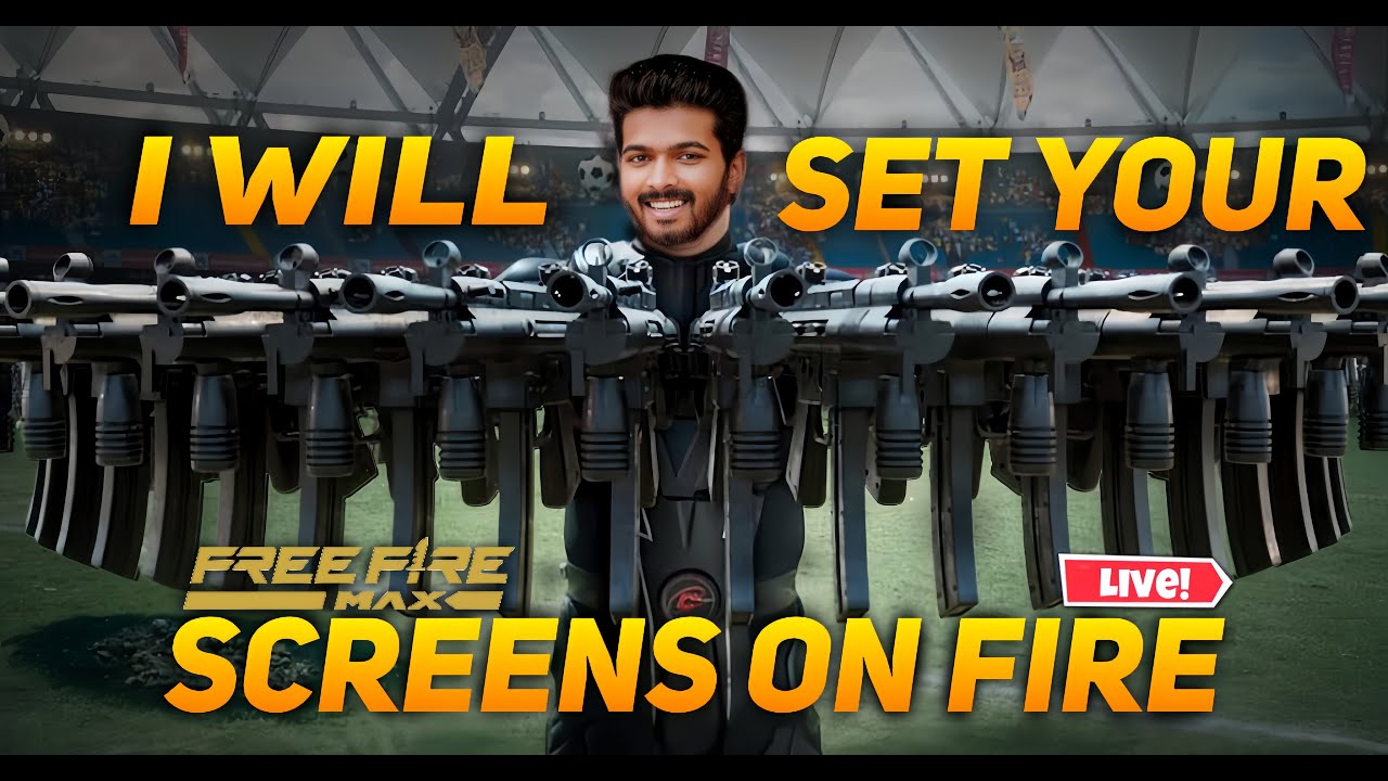 I WILL SET YOUR SCREENS ON FIRE 🔥 !! | FREE FIRE LIVE | Road to 1k | # ...