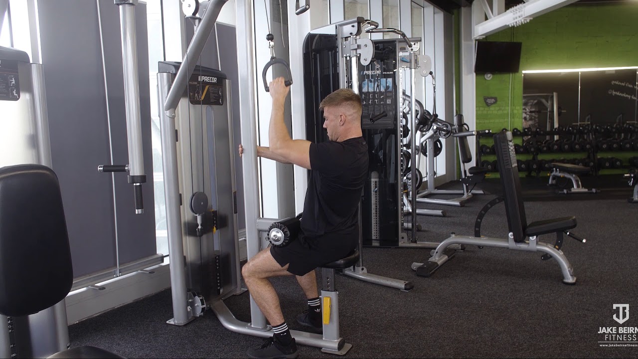 Lat Pull Down (Single Arm - Semi Supinated) - YouTube