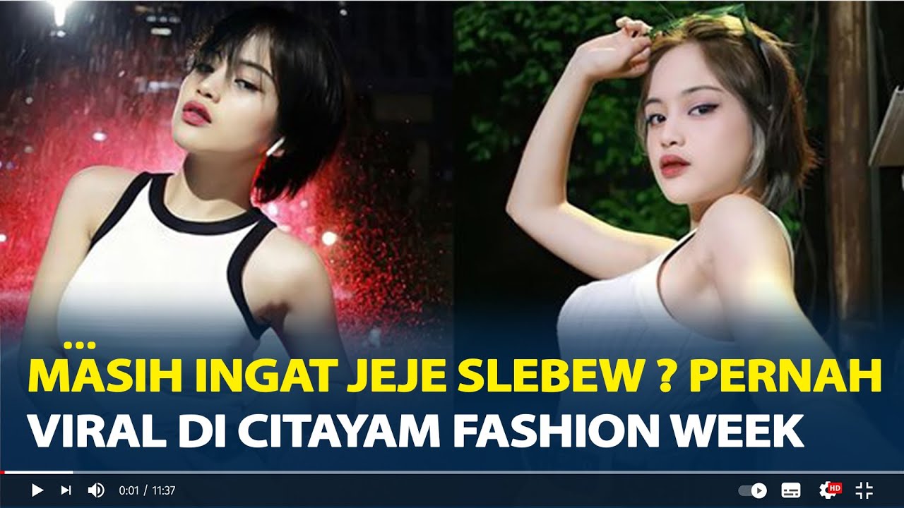 Masih Ingat Jeje Slebew Pernah Viral Di Citayam Fashion Week Ini
