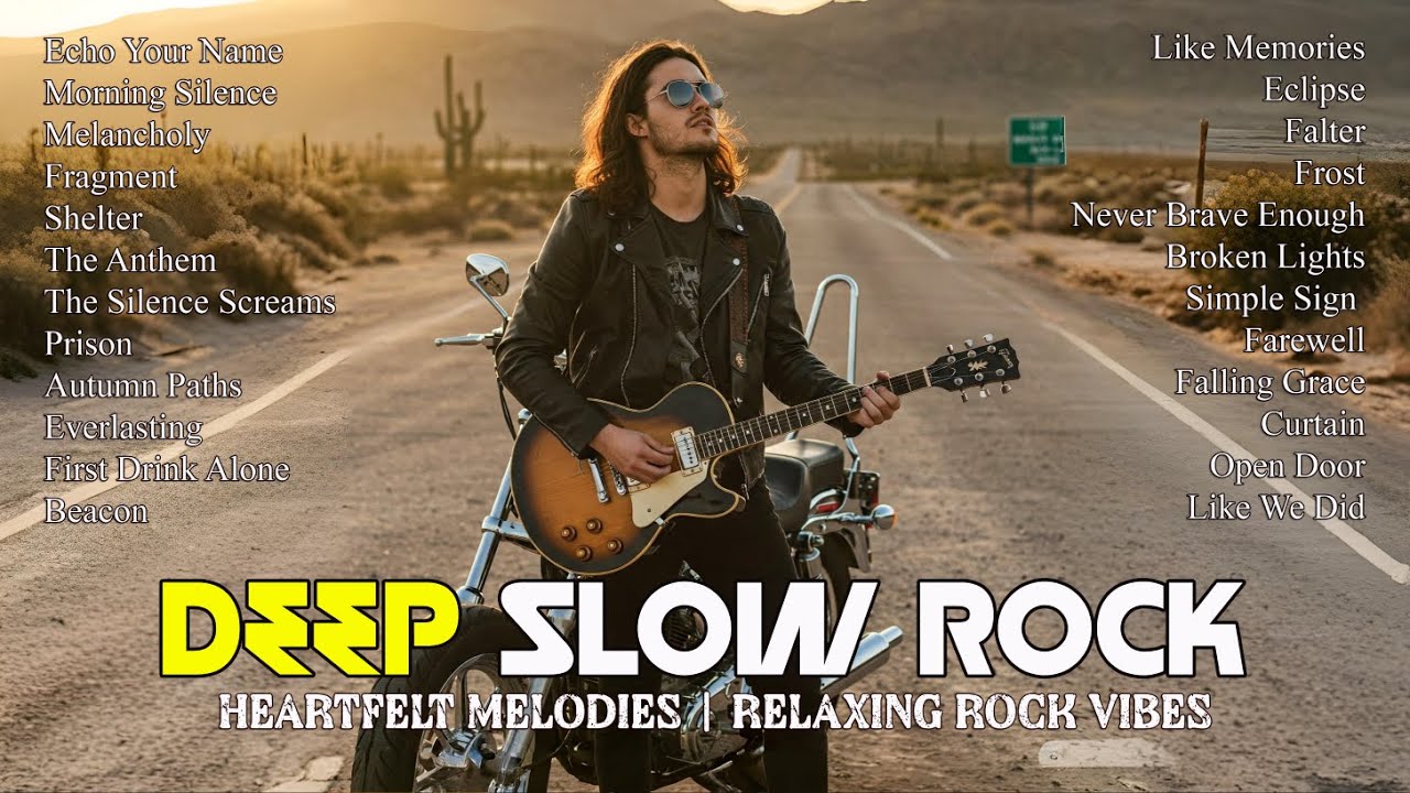 🎧 Deep Slow Rock Classics 2025 | Heartfelt Melodies | Relaxing Rock ...