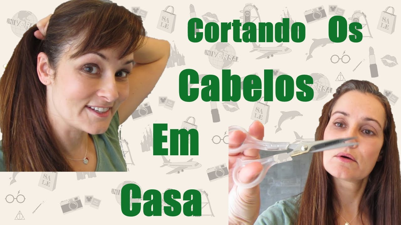 Tá Fácil cortar os cabelos EM CASA! - YouTube