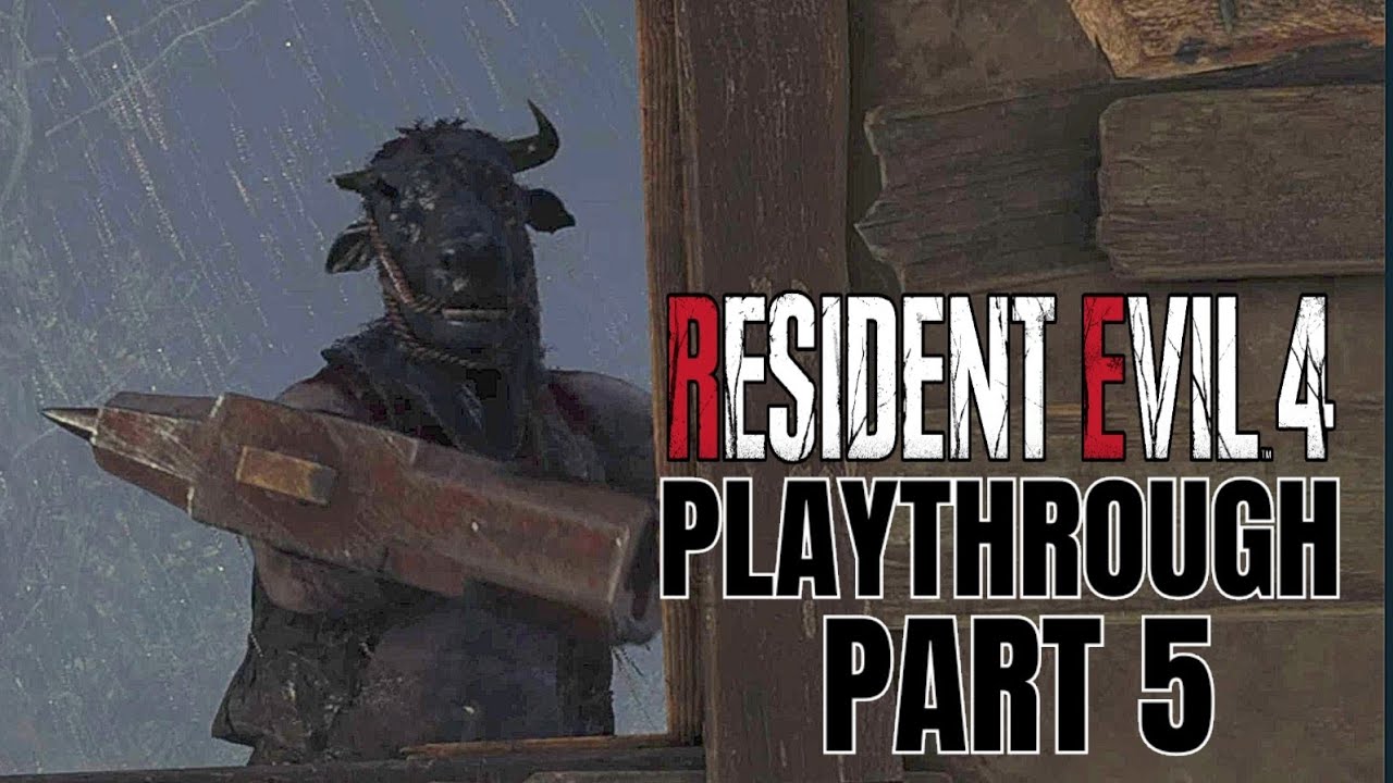 Resident Evil 4 Remake Playthrough! | PART 5 | Cabin Fever..... - YouTube