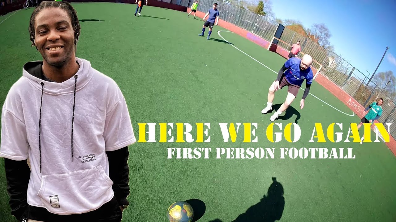 First person view football | More people more fun - YouTube