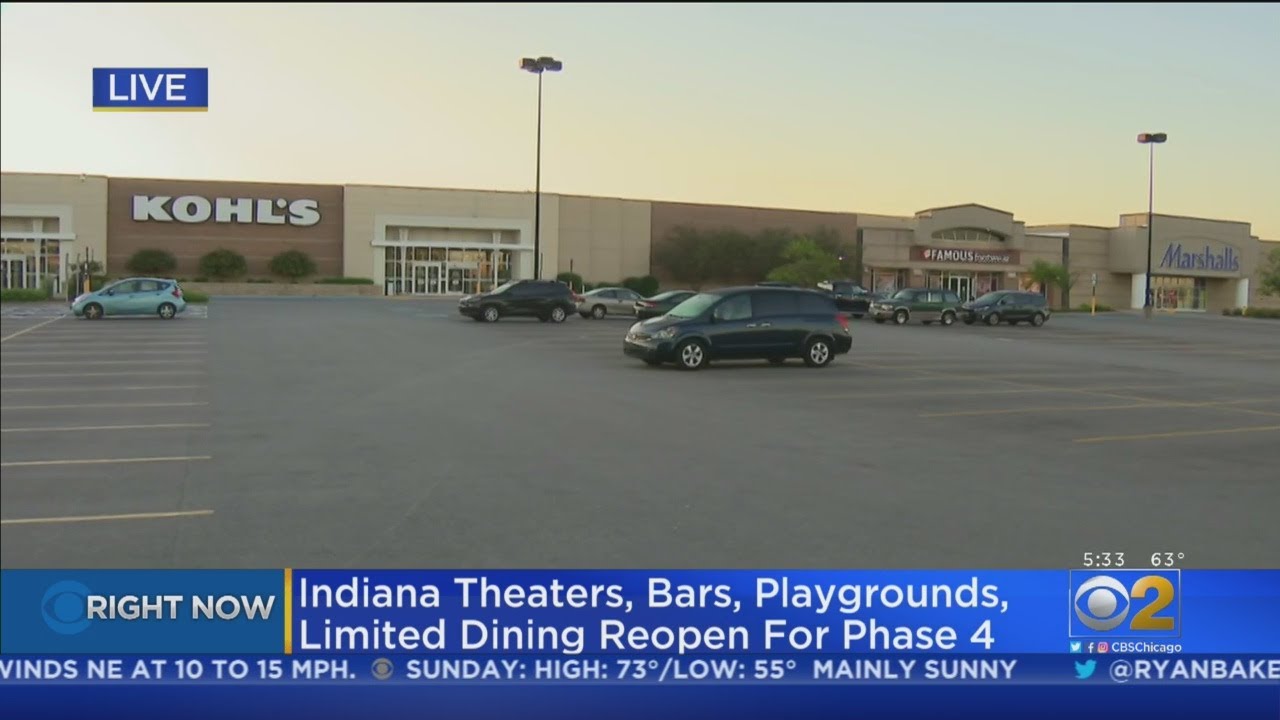 Indiana Theaters, Bars, Playgrounds, Limited Dining Reopen For Phase 4 ...