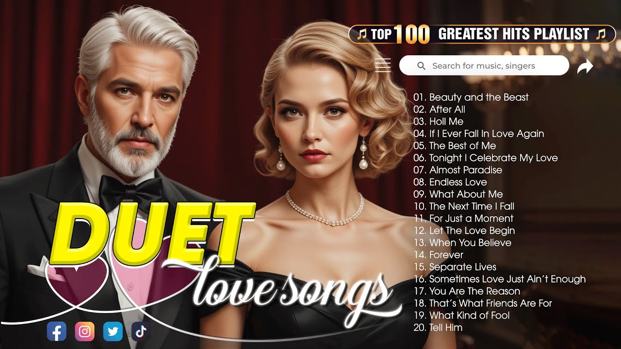 Endless Duet Love Songs Collection 💕 Timeless Duet Love Songs for Every ...