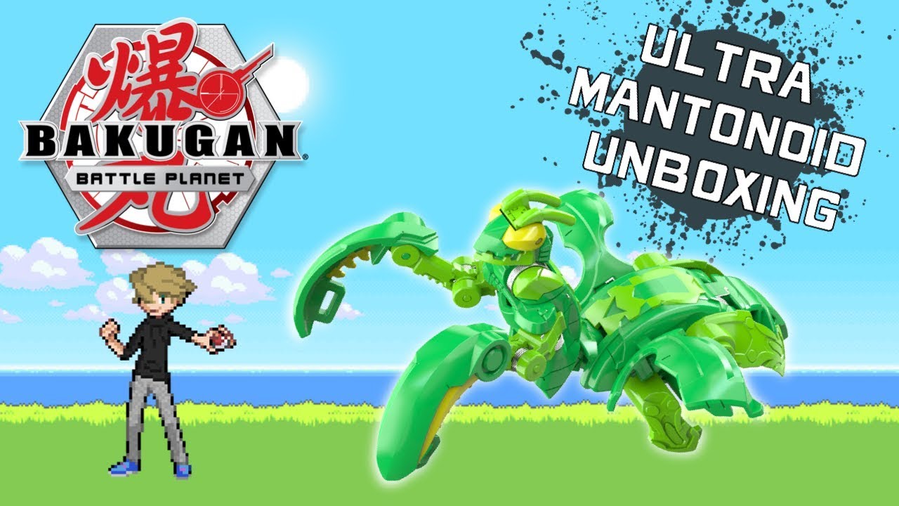 *NEW* Bakugan Battle Planet: Ventus Mantonoid ULTRA *Unboxing* - YouTube