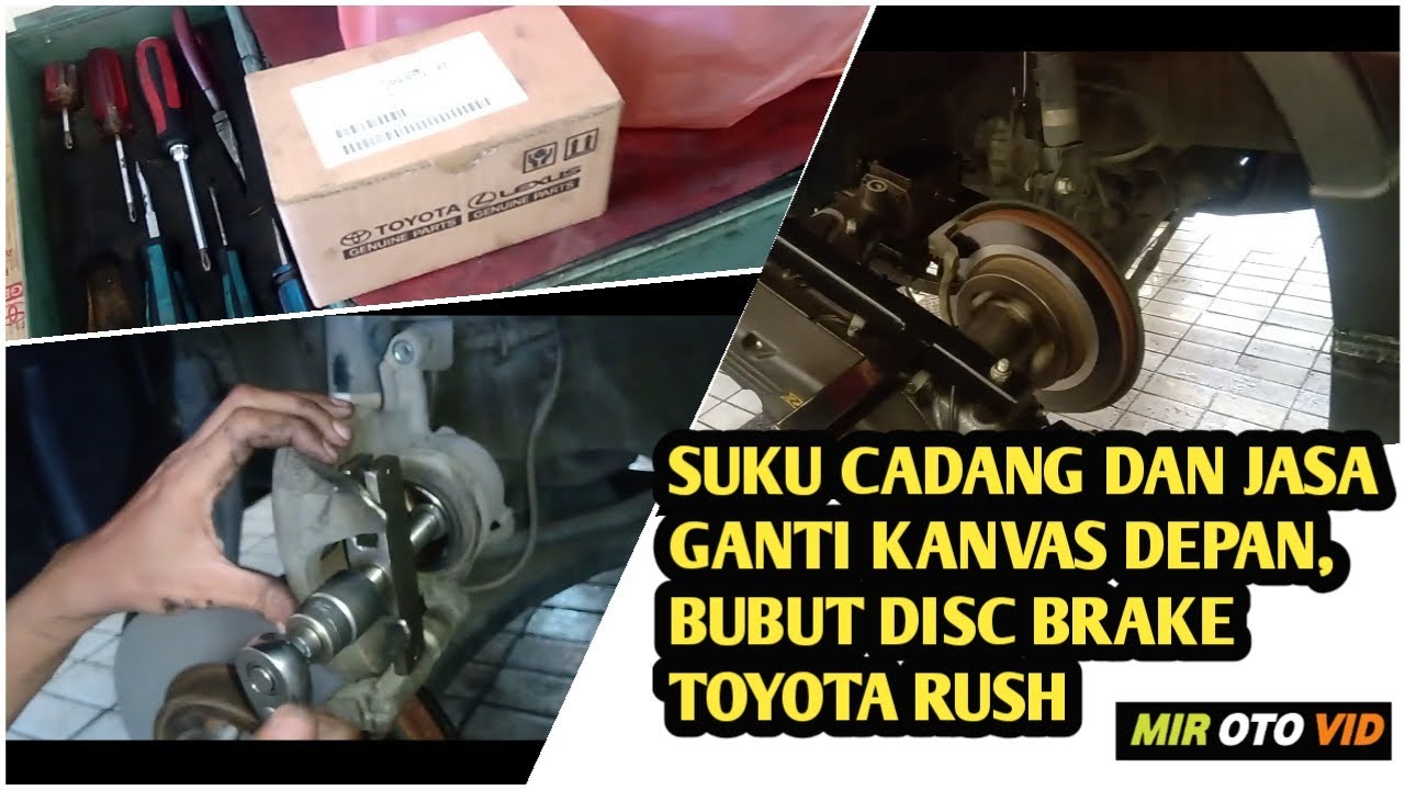 Biaya Suku Cadang Dan Jasa Penggantian Kanvas Rem Depan Plus Bubut Disc ...