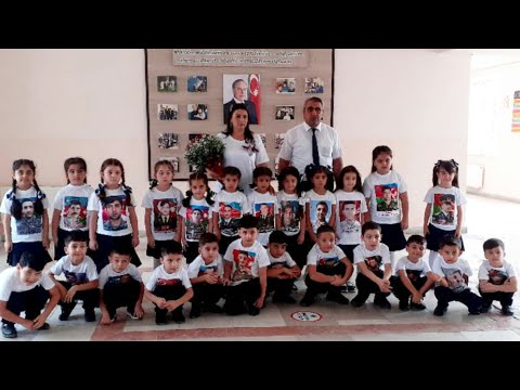 'Qarabağ Azərbaycandır' şüarlı bilik günü. Sumqayıt 2n.li məktəb,1 A sinfi.Müəllimə Səbinə Cabbarova