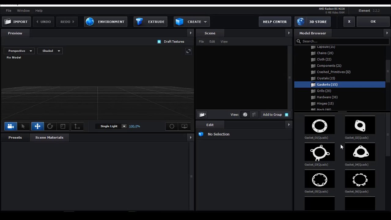 Element 3D - Cài đặt gói motion design 2 cho element 3D - YouTube