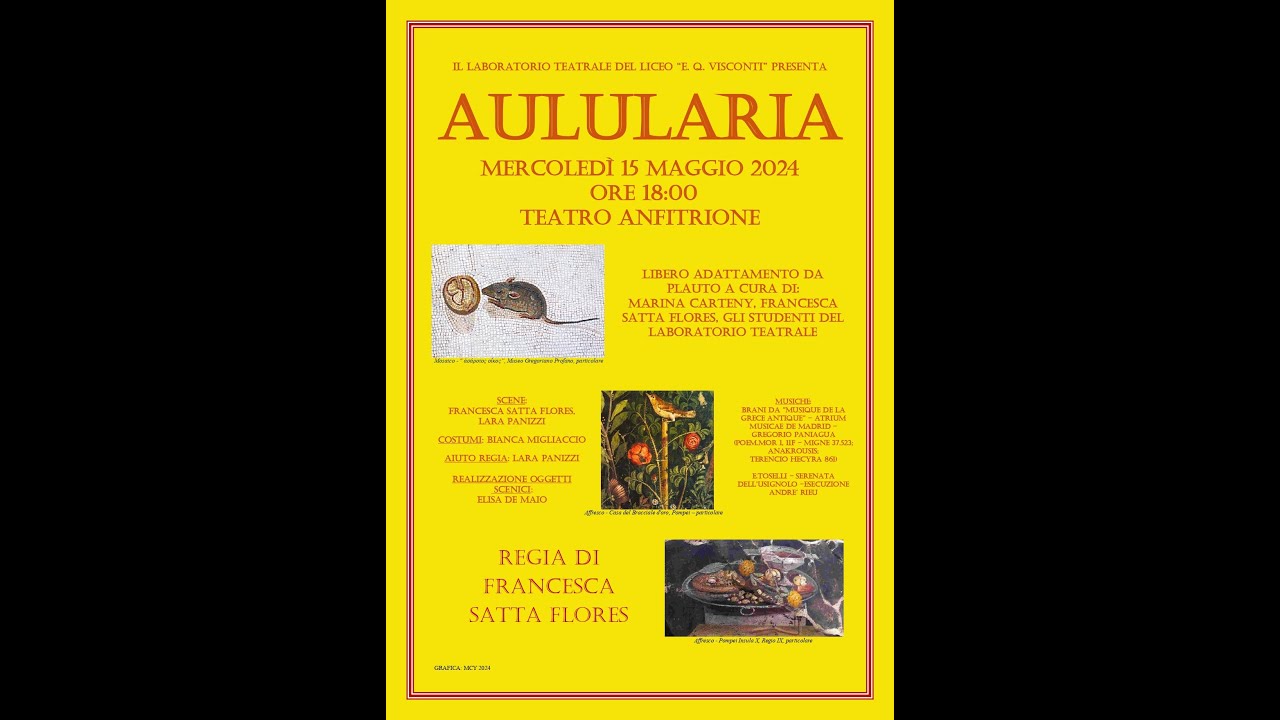 Visconti - Aulularia 2024 - YouTube