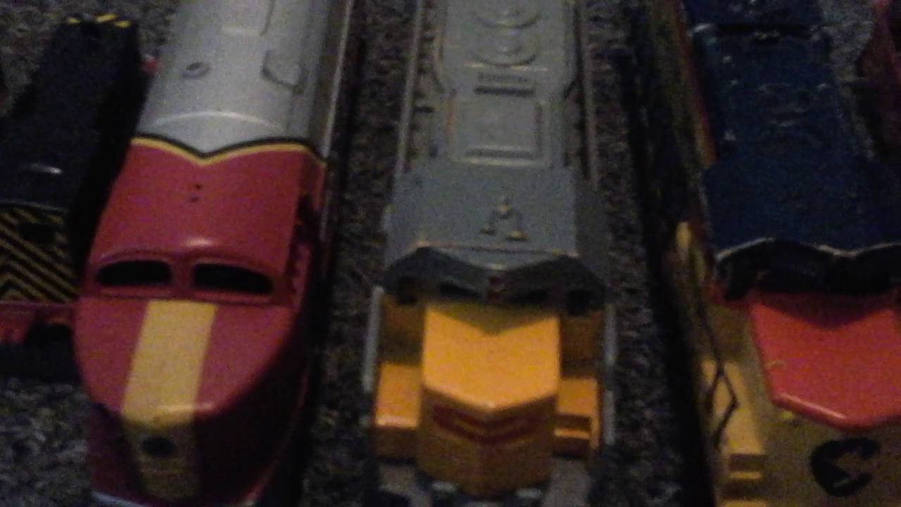 All Of My Very Old HO Scale Trains - YouTube