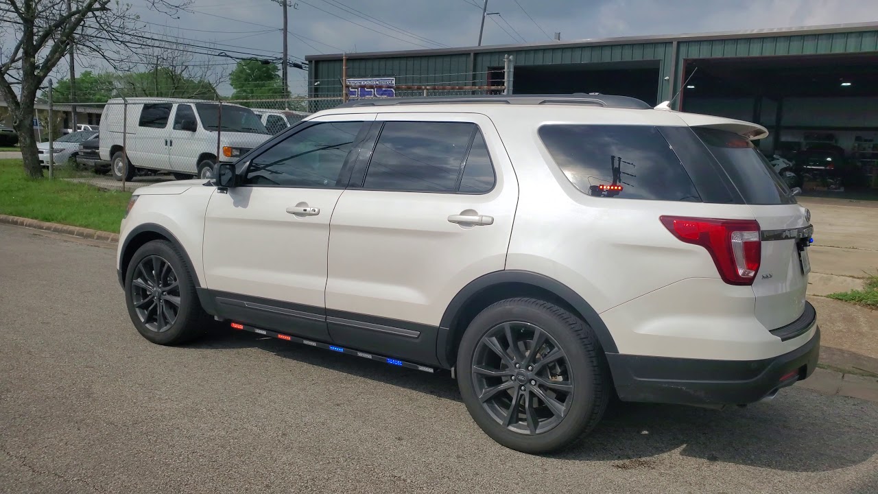 *updated* Ford Explorer Feniex Police Lights by EFS Houston Emergency ...