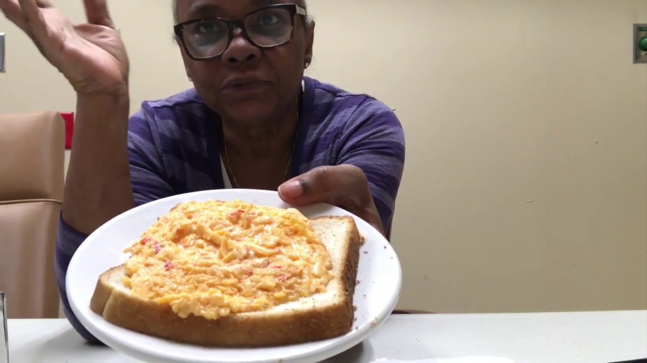 PIMENTO CHEESE SANDWICH | RECIPE *HOSPITAL FOOD * - YouTube