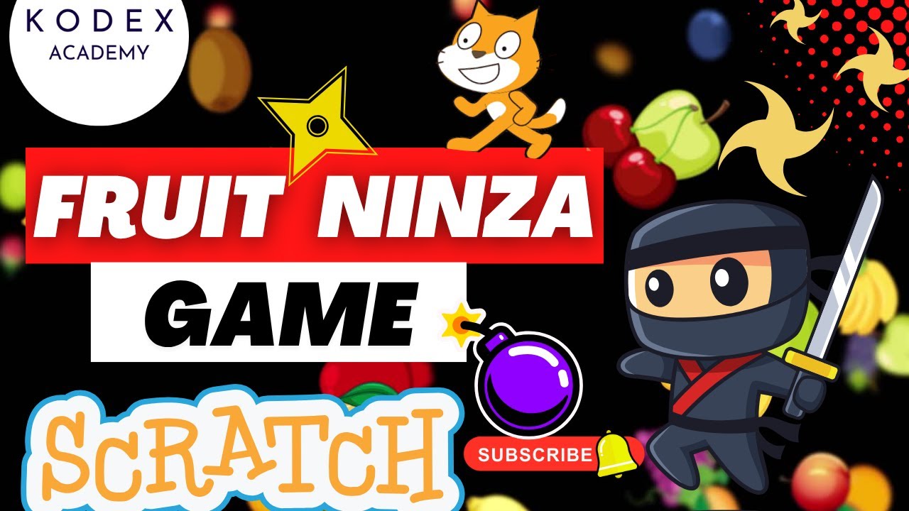 How to Make Fruit Ninja Game in Scratch | Fruit Cutting Game in Scratch | Step-by-Step Tutorial ...