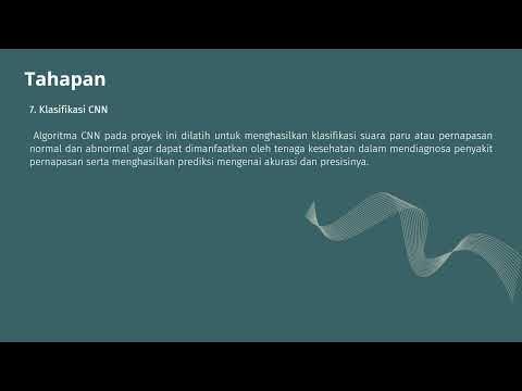 KLASIFIKASI SUARA PARU 'NORMAL' DAN 'ABNORMAL' BERBASIS ALGORITMA CNN ...