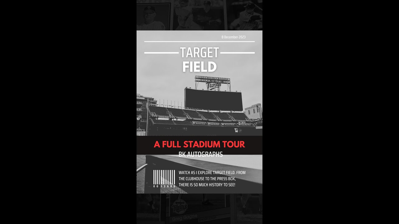 A Full Tour Of Target Field #minnesotatwins #mlbbaseball - YouTube