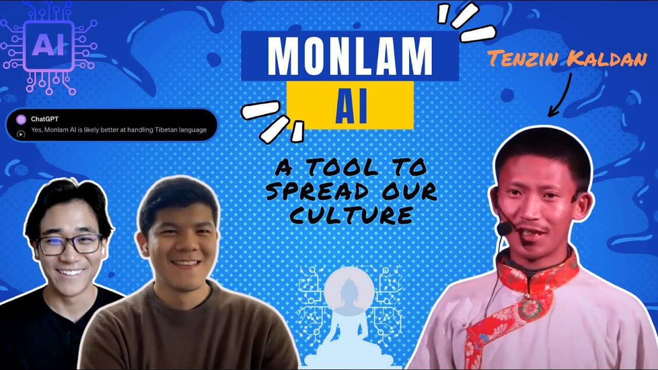 #14 TENZIN KALDAN : MONLAM AI AND THE IMPACT ON TIBETAN YOUTHS - YouTube