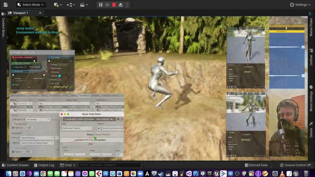 Sound Design Wwise Audiokinetic & Unreal Engine 5 workflow - YouTube