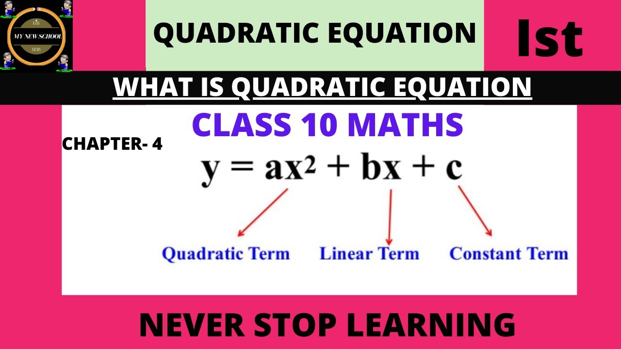 class 10 Quadratic Equation | Root | completing the square | quadratic ...