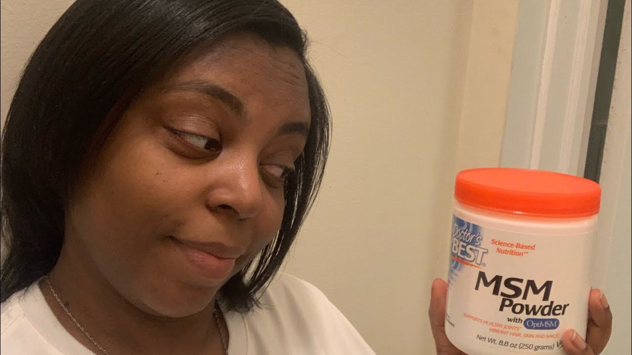 I tried using MSM powder for hair growth and this happened…👀 - YouTube