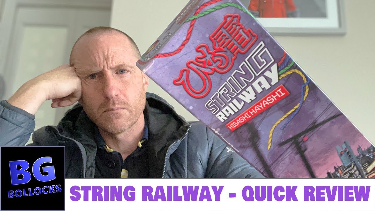 String Railway Board Game Review - YouTube