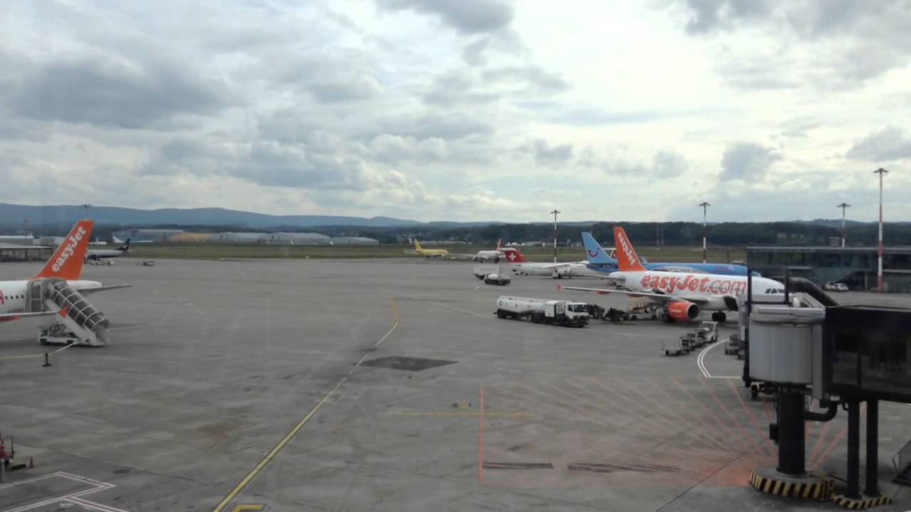 Basel Euro Airport (BSL) Double Takeoff In 5:00 Minutes - YouTube