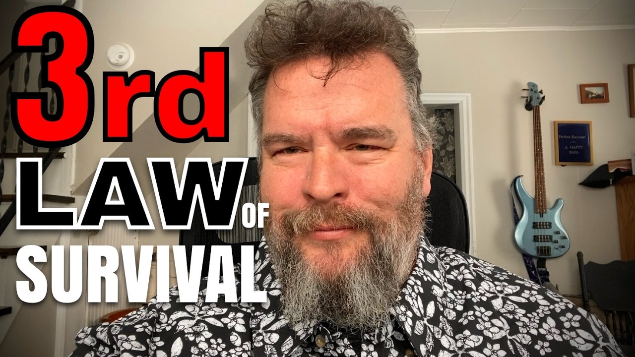 The 3RD LAW of SURVIVAL 🚨 [Critical Concept] ~ TiborasaurusRex - YouTube