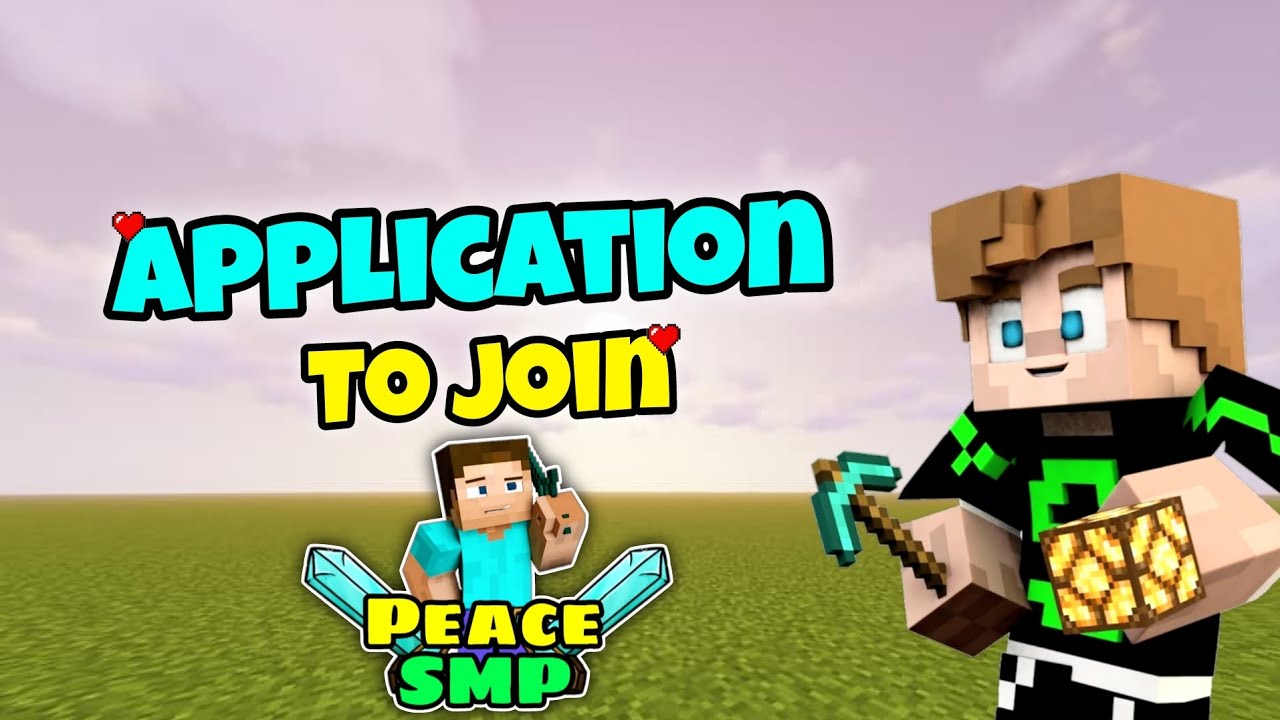 Application To JOIN Peace SMP🔥 Join Peace SMP Free | Hindi MINECRAFT 1. ...