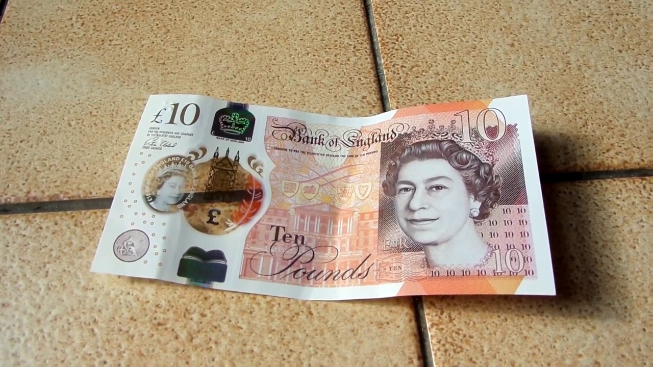 A Quick Look At The New £10 Note - YouTube