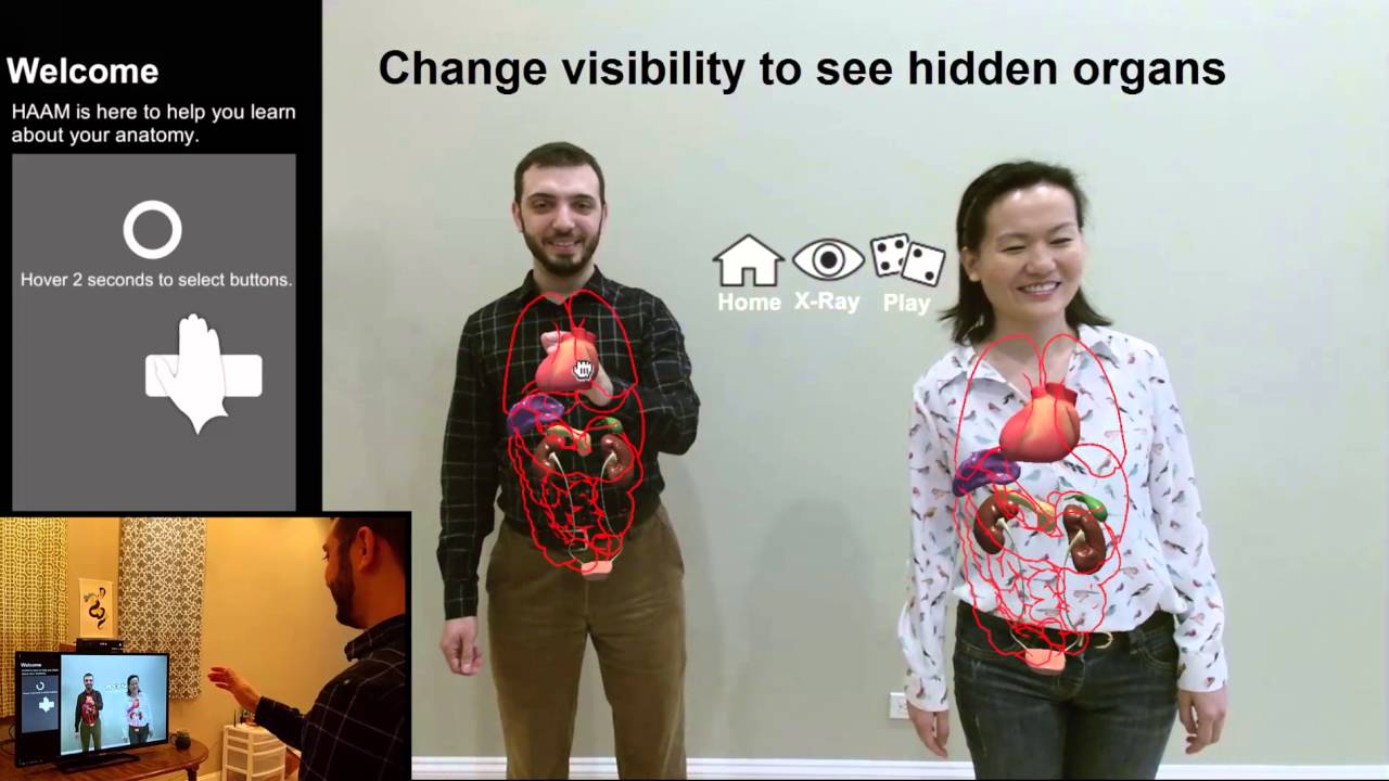 Human Augmented Anatomy Mirror (HAAM) - YouTube