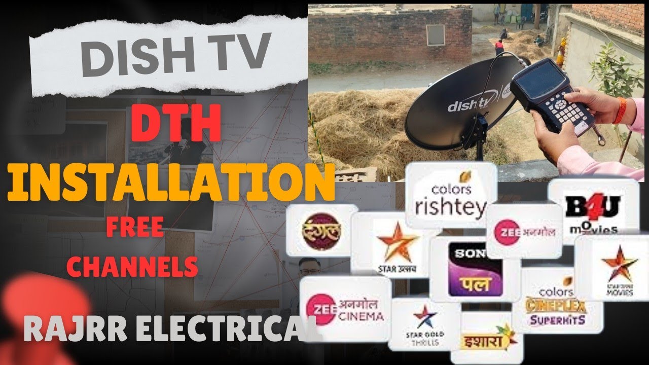 Free Set Top Box Working on Dish TV | Step-by-Step Installation | RajRR ...