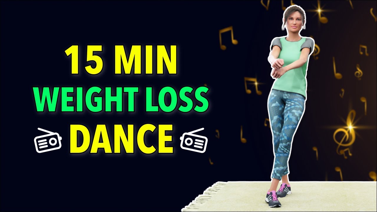 15 Min Dance To Lose Weight Fast: Aerobics At Home For Beginners - YouTube