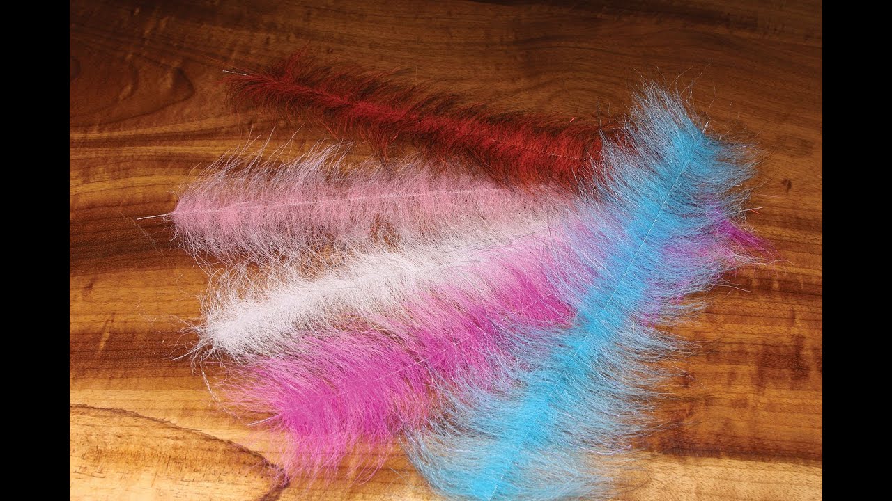 EP Foxy Brush Fly Tying Material - Enrico Puglisi - YouTube