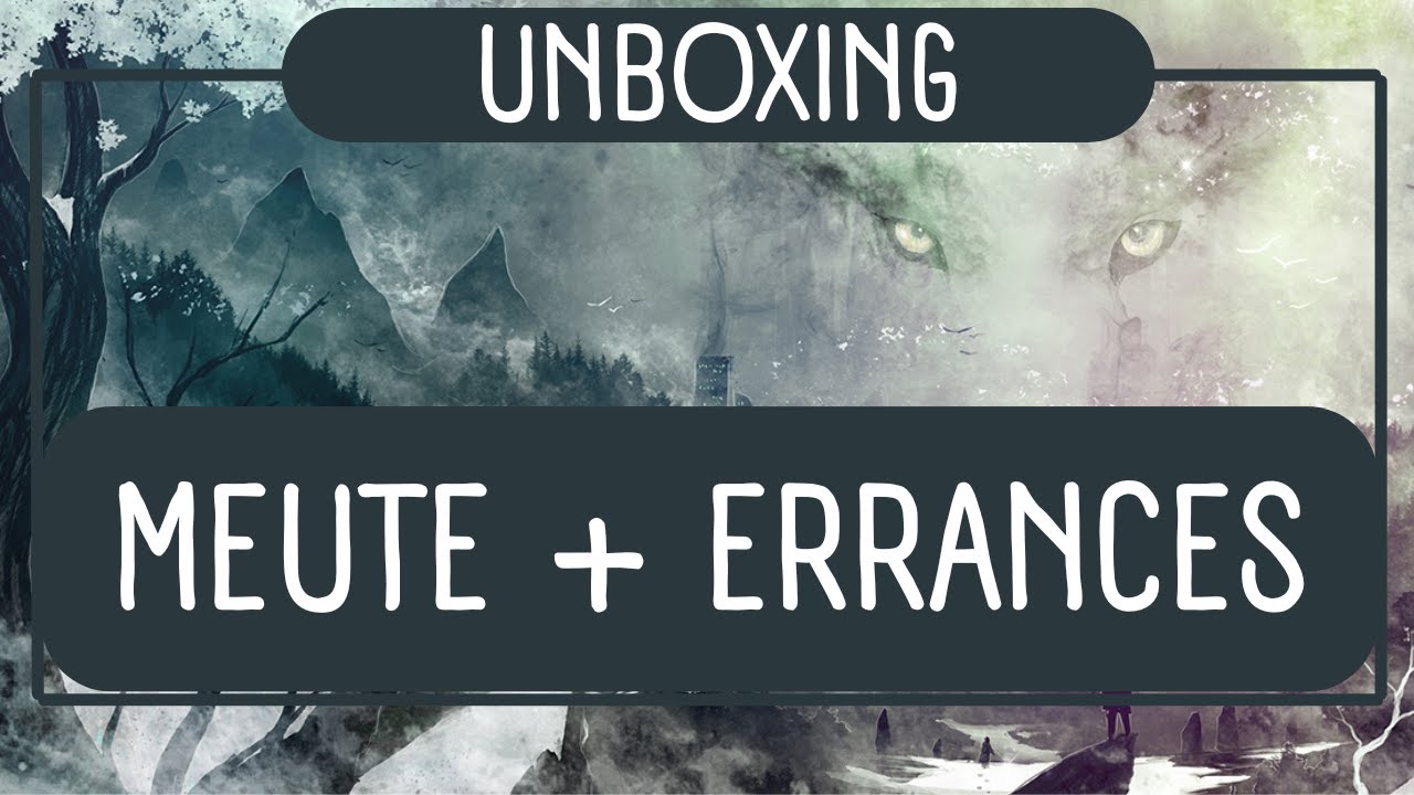 Meute, les loups sortent du bois avec "Errances" ! Retour sur la gamme en feuilletage #jdr - YouTube