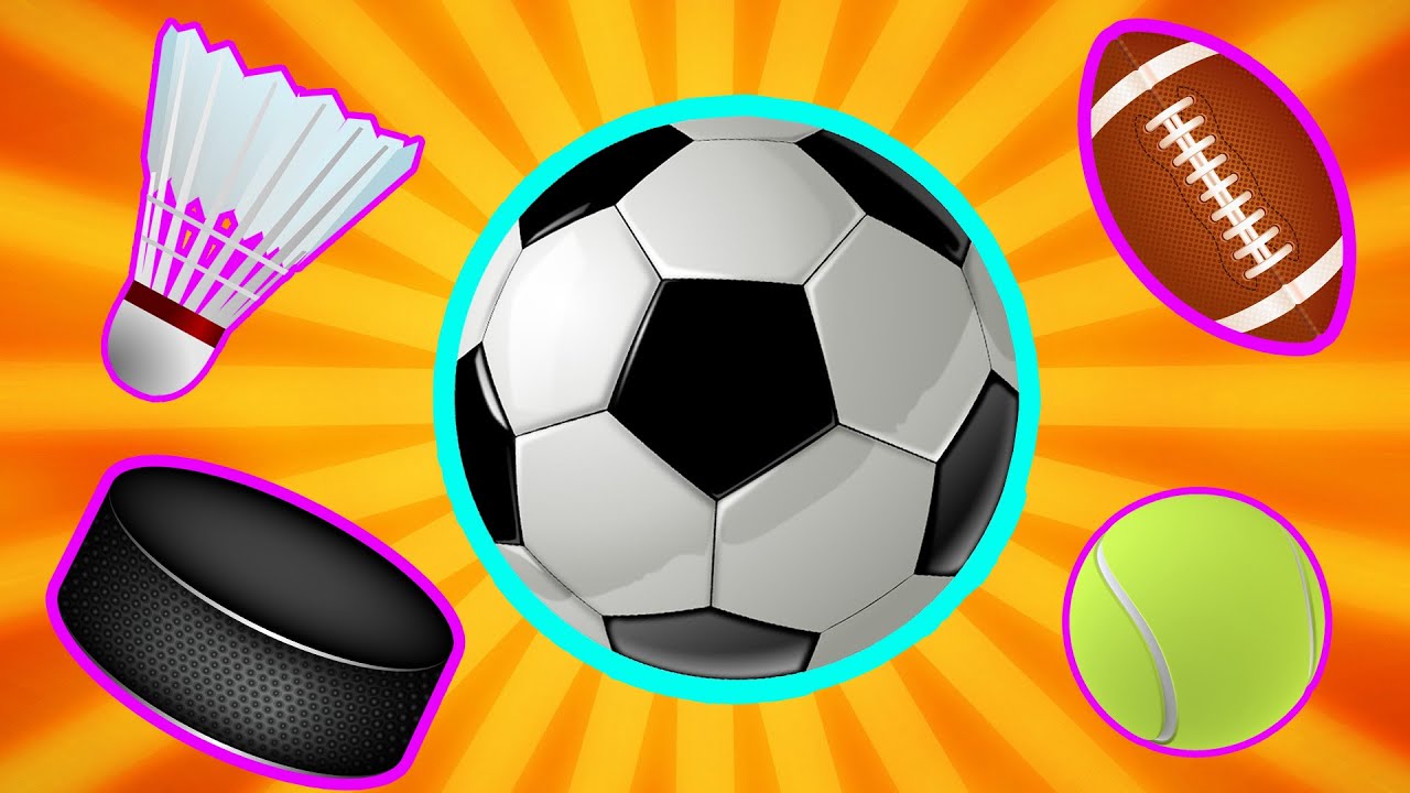 Learn The NAMES of SPORTS BALL in English FOR EVERYONE - YouTube