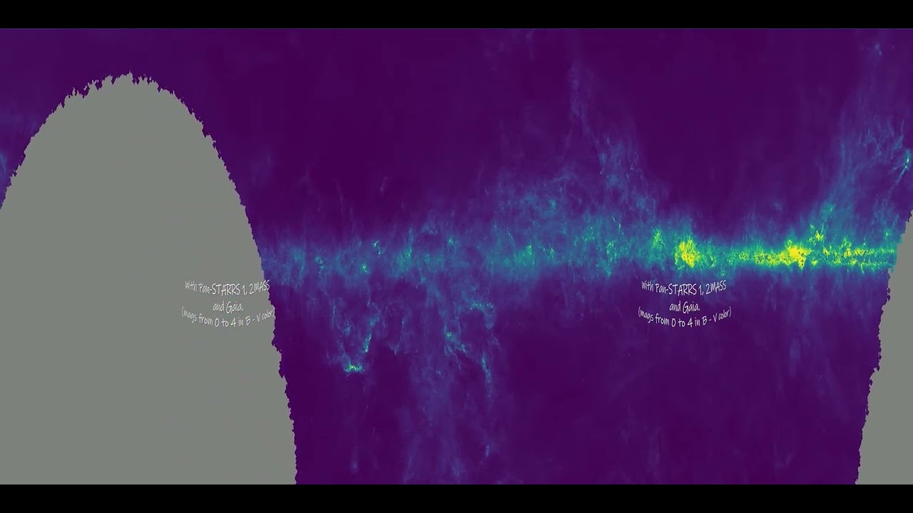 3D Dust Mapping of the Milky Way (observation) - YouTube