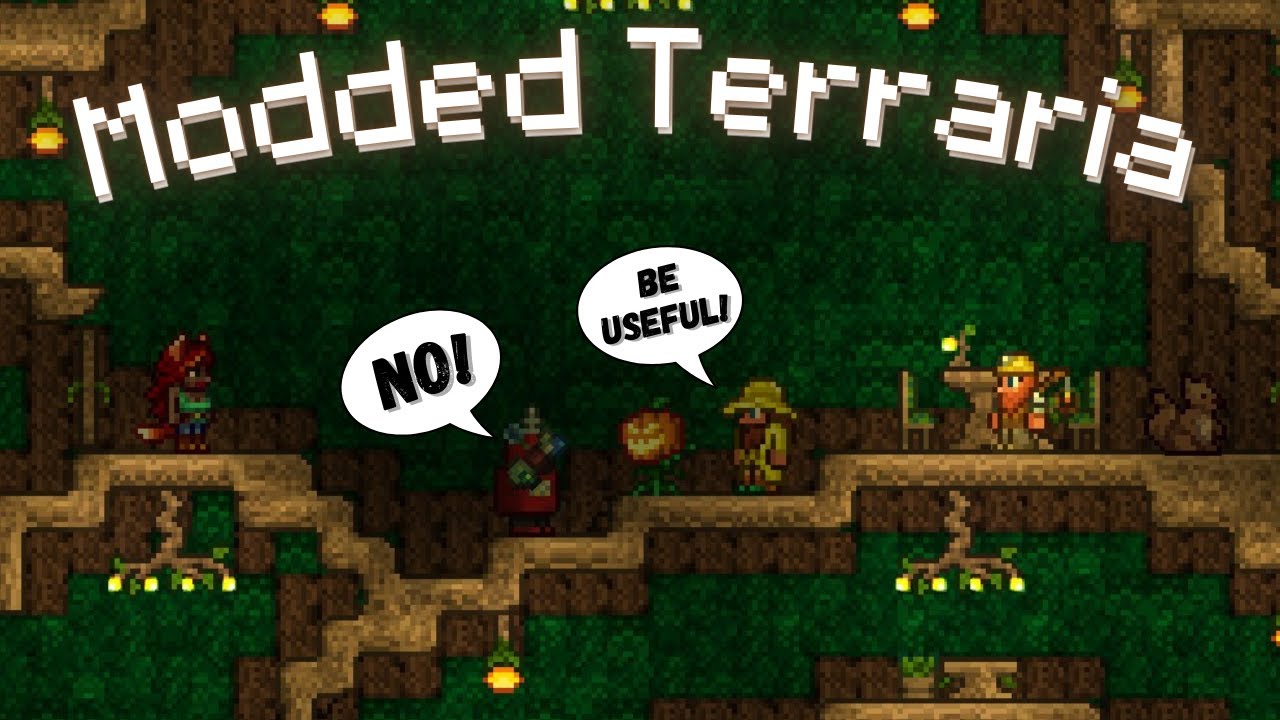Boss Time! - Terraria Modded - YouTube