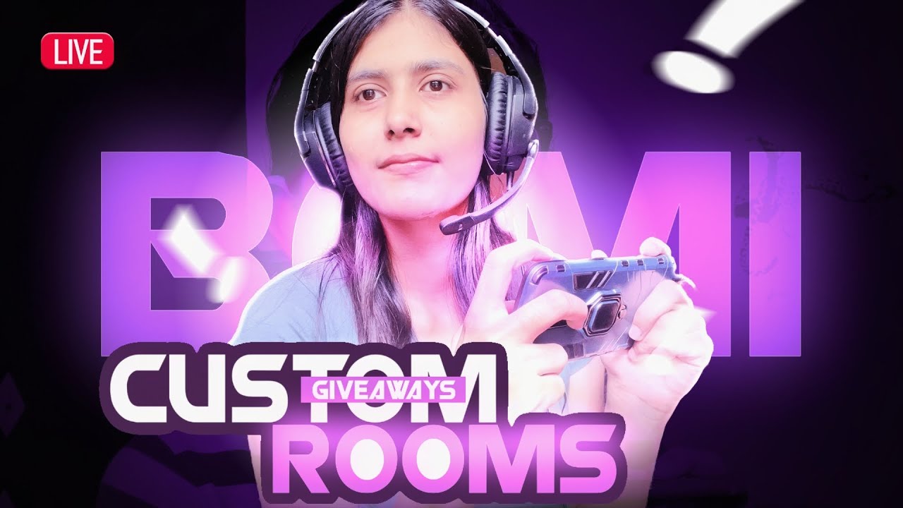 LIVE CUSTOM ROOMS AFTER LONG TIME ! || JOIN & PLAY - YouTube