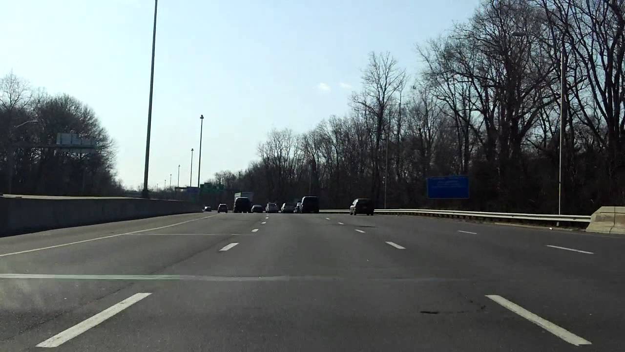 Connecticut Turnpike (Interstate 95 Exits 27 to 19) southbound - YouTube