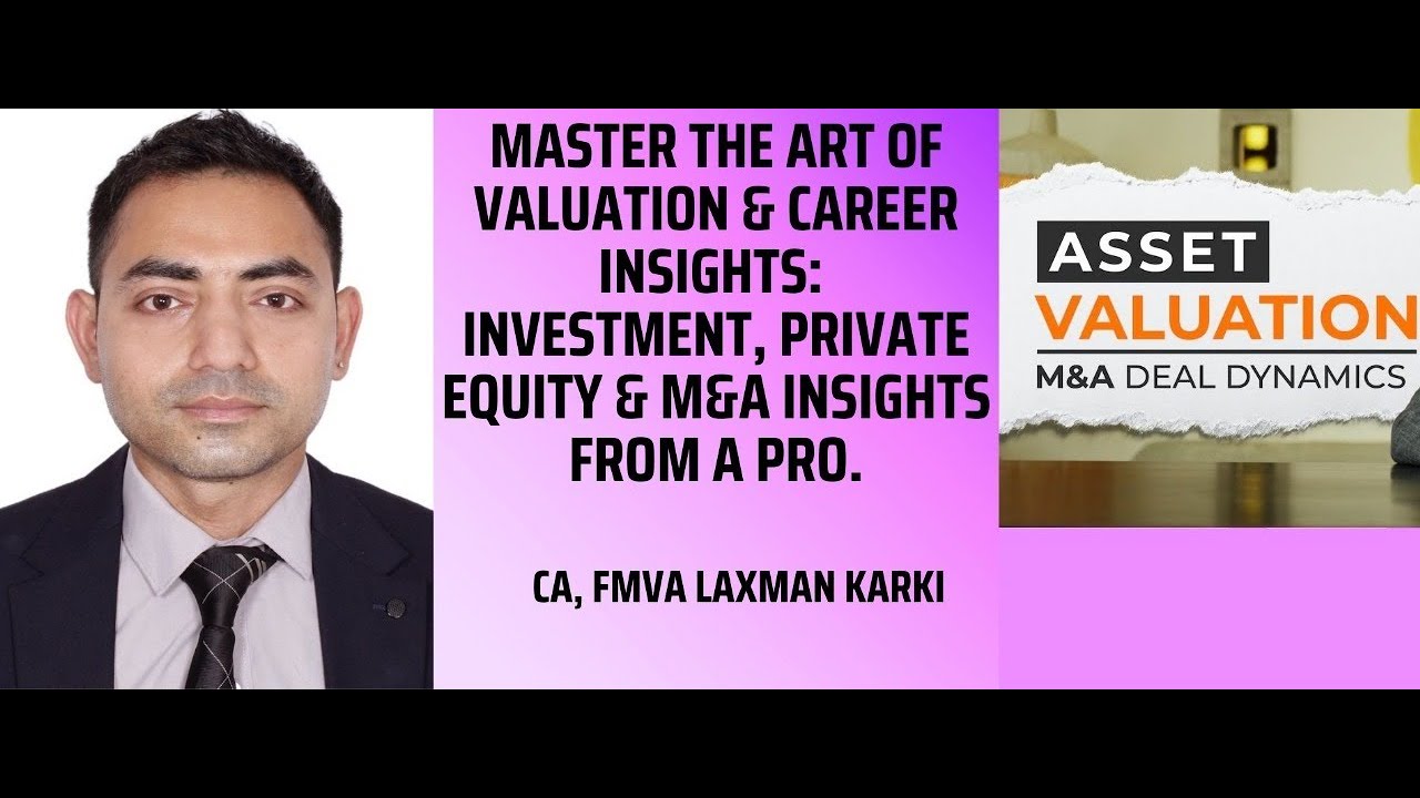 "Master the Art of Valuation : Investment, Private Equity, M&A Insights ...