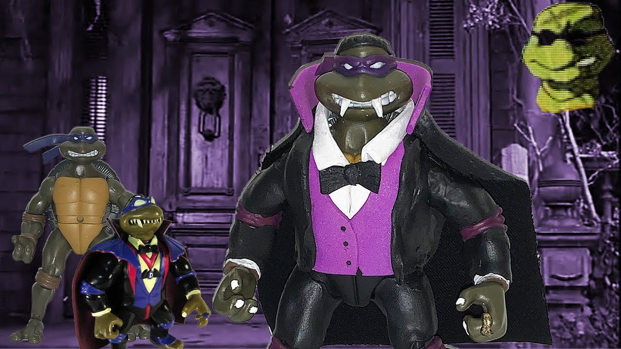 Donnie as Dracula - TMNT Customs - Universal Monsters - YouTube