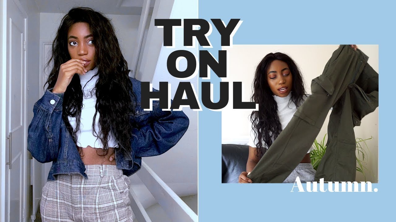 TRY ON HAUL | Back To University - YouTube