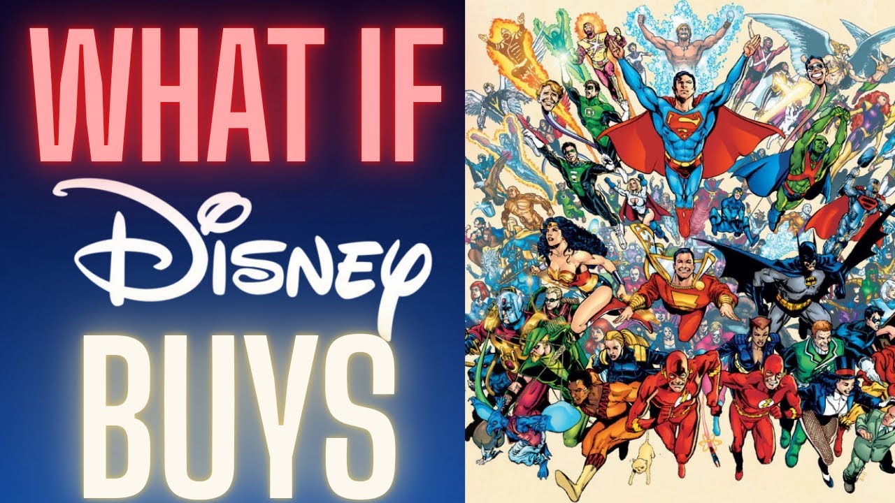 WHAT IF DISNEY BUY DC STUDIOS #marvel #disney #dcstudios #dcuniverse # ...