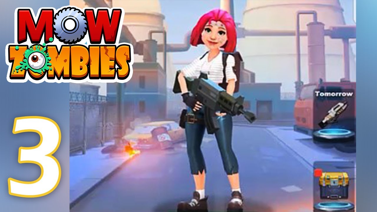 Mow Zombies - Gameplay Walkthrough (Android) Part-3 - YouTube
