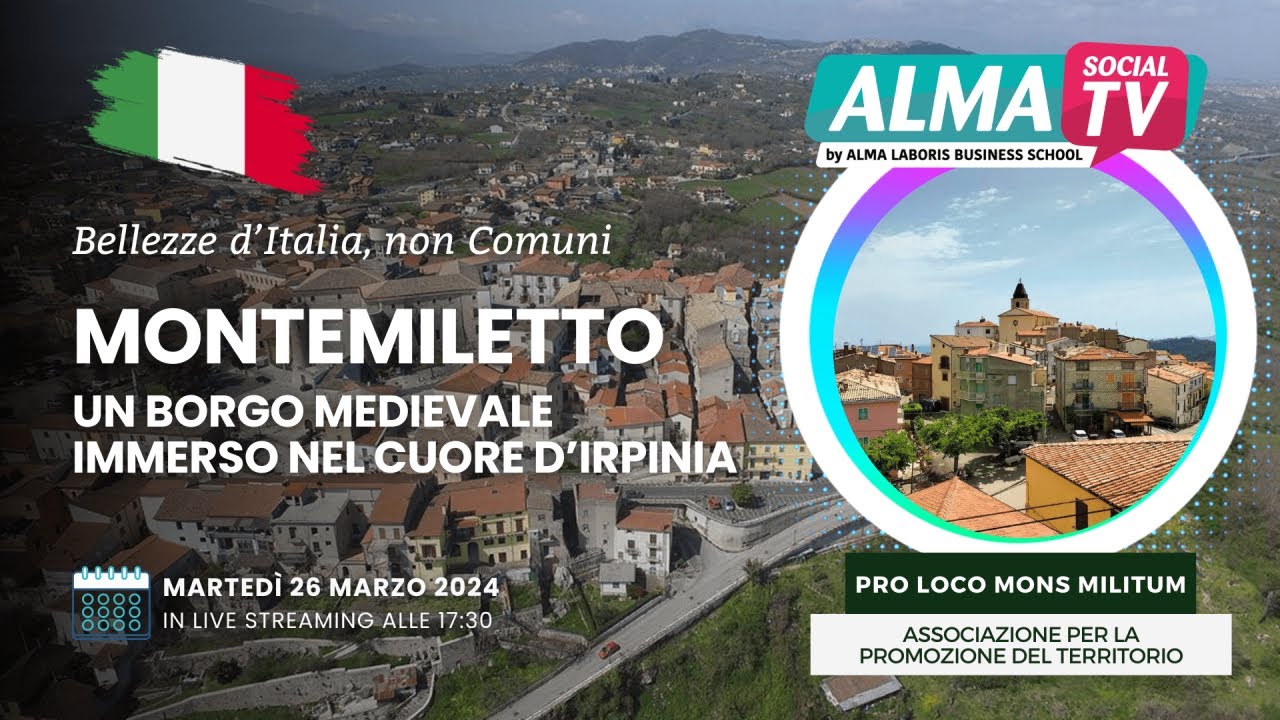 Montemiletto - Un borgo medievale immerso nel cuore d'Irpinia - YouTube
