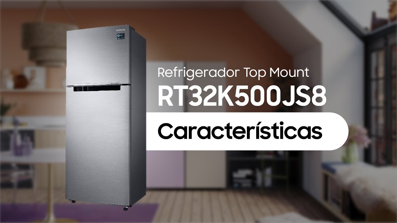 Refrigerador Samsung RT32K500JS8 - Características - YouTube
