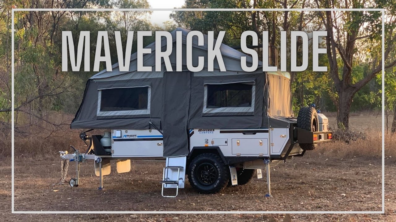 MAVERICK Ranger Slide camper trailer WALKTHROUGH - YouTube